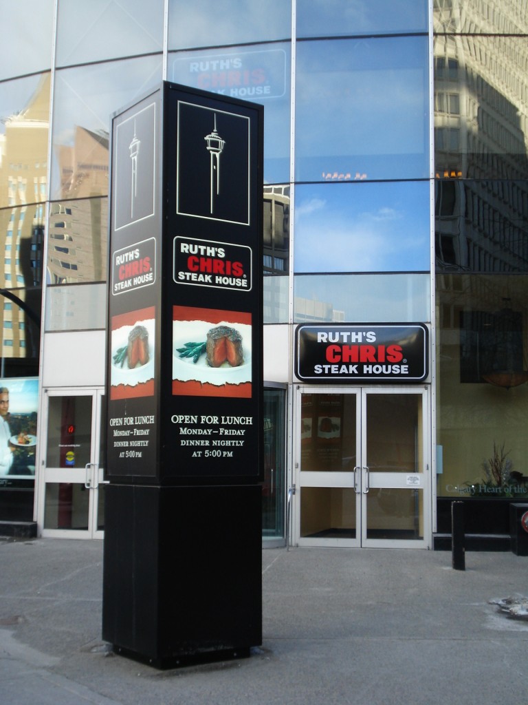 Calgary Tower Ruth's Chris Steak House by Topmade Calgary & Edmonton