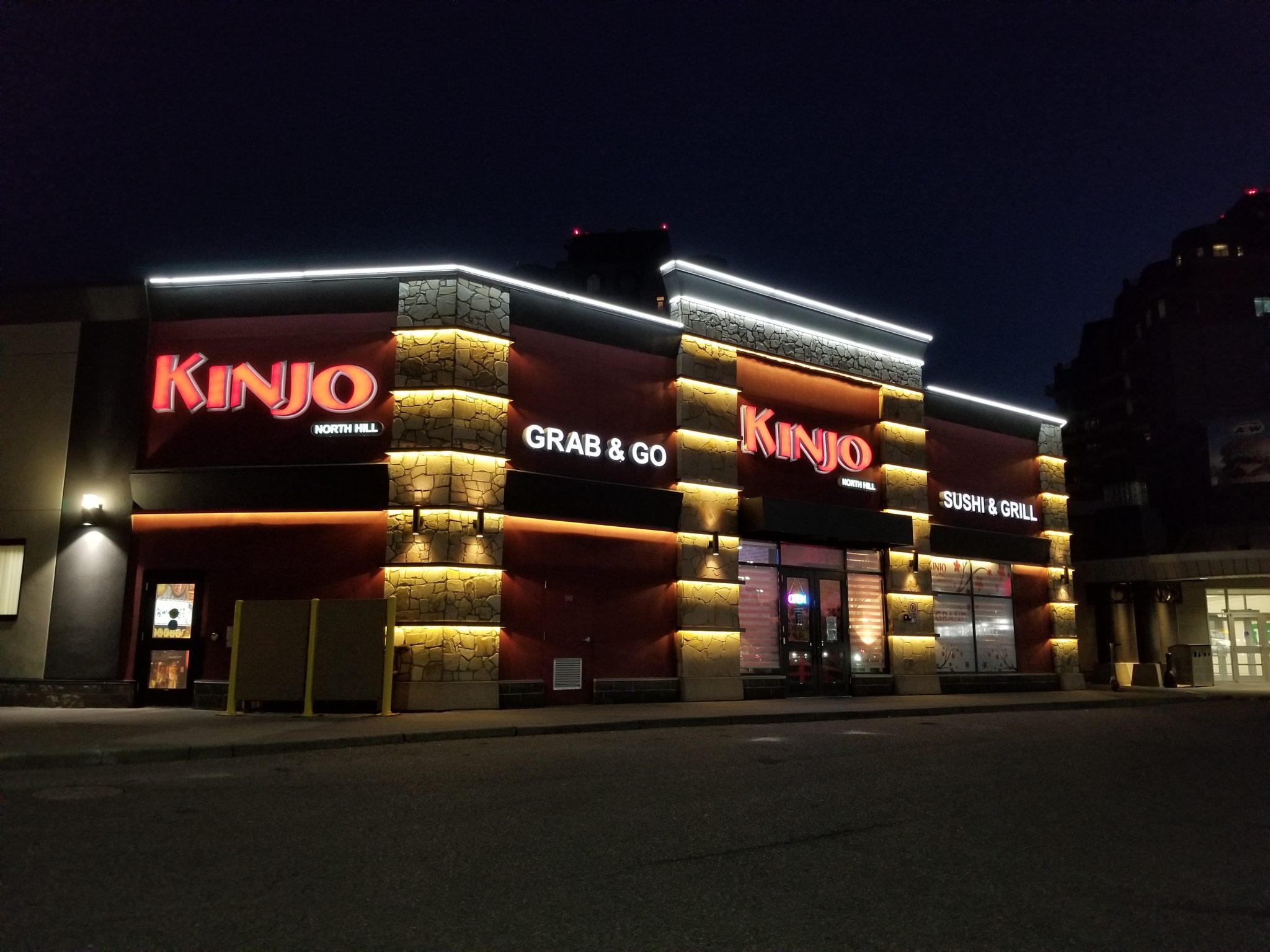 LED Illuminated Channel Letter Signs & LED Strip Lighting @ Kinjo North ...