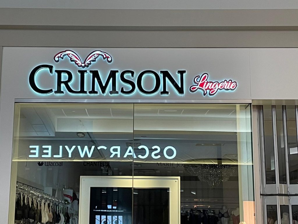 LED illuminated (halo-effect) black channel letters LED with shaped ...