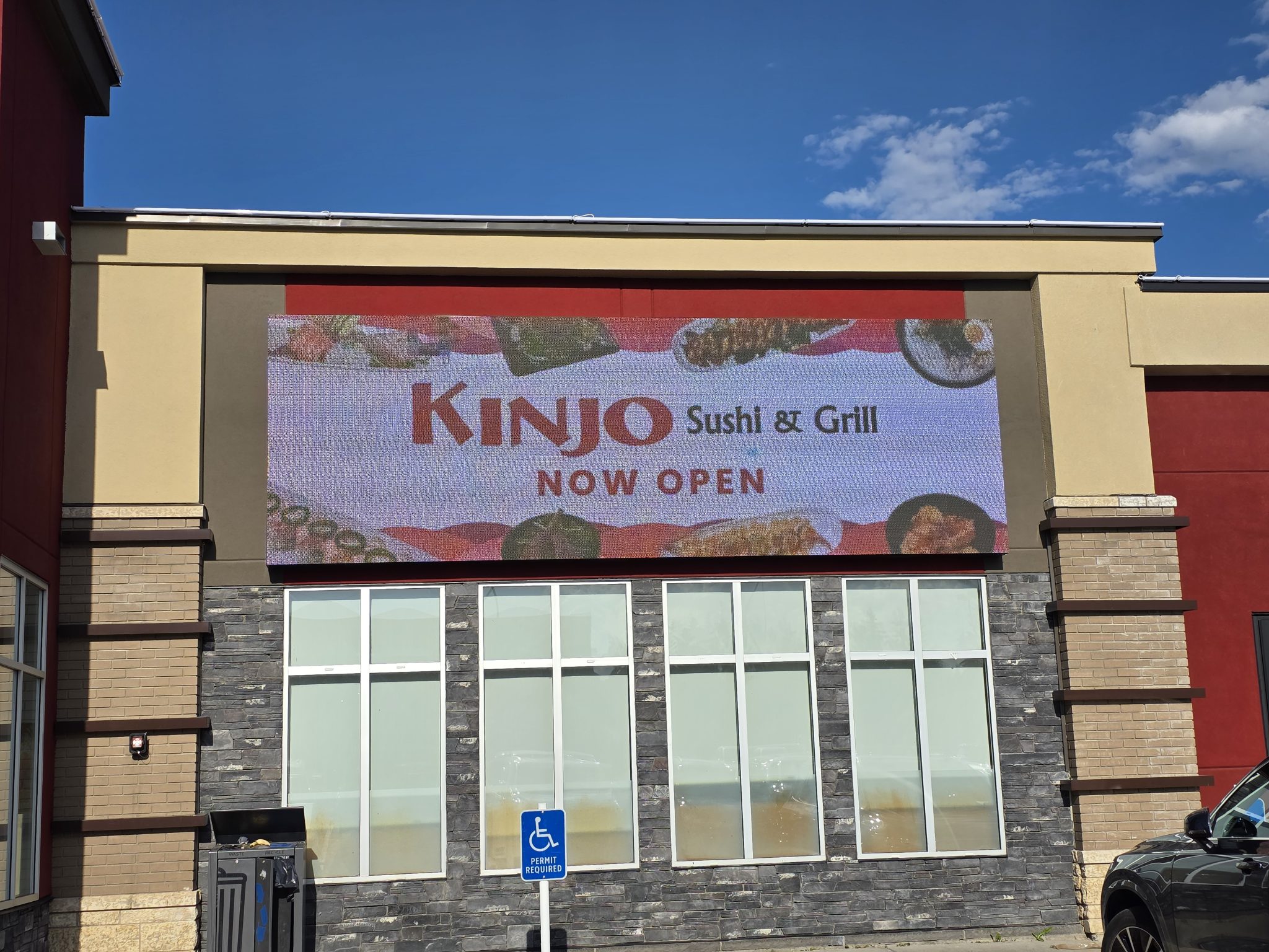 Kinjo – Millrise – LED Message Display | Topmade Calgary & Edmonton